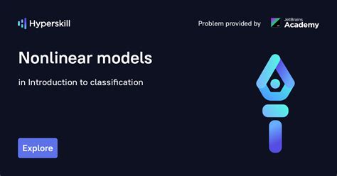 nonlinear models · introduction to classification · hyperskill