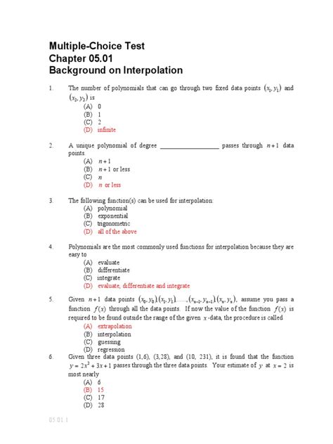 interpolation pdf interpolation polynomial