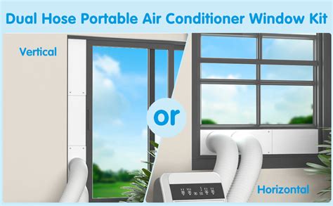 Amazon Air Jade Dual Hose Portable Air Conditioner Window Seal Kit