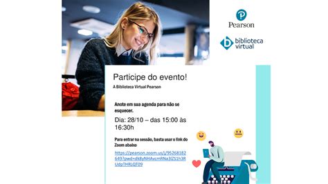 Treinamento Biblioteca Virtual Pearson Online Sympla