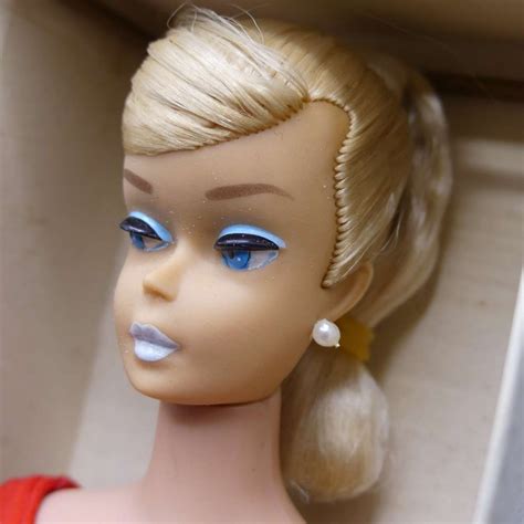 Swirl Ponytail Platinum Barbie Doll From 1964 MIB
