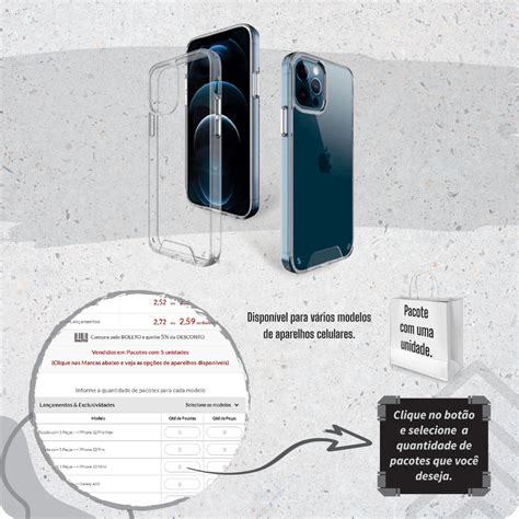 Capa Clear Case Space Collection Fornecedor Atacado