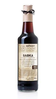 Syrop Z Babki Lancetowatej Galeria Kawy I Herbaty CZARODZIELNICA