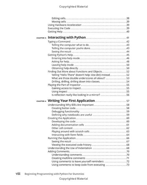 beginning programming with python for dummies 3rd edition