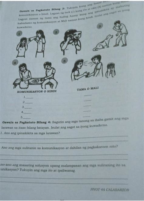 Gawain Sa Pagkatuto Bilang Tukuyin Kung Ang Bawat Larawan Ay Uri Ng