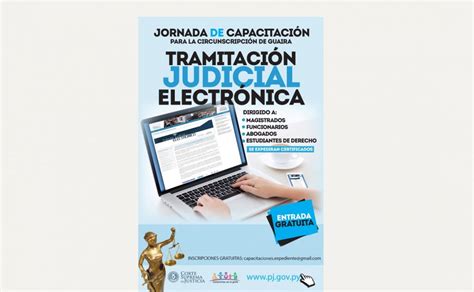Seguirán capacitando sobre tramitación judicial electrónica Noticias