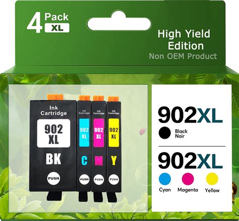 Amazon 902XL Ink Cartridges Combo Pack Compatible For HP 902XL HP