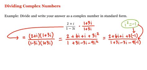 how to divide complex numbers slidesharetrick