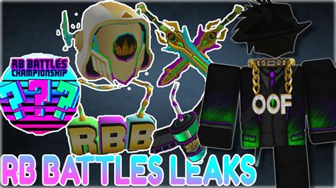 RB Battles Leaks Information Games Items YouTubers And More