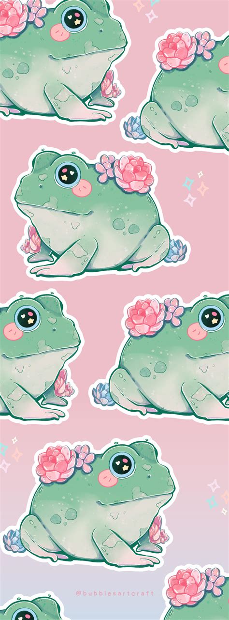 Details More Than Cute Kawaii Frog Wallpaper In Cdgdbentre