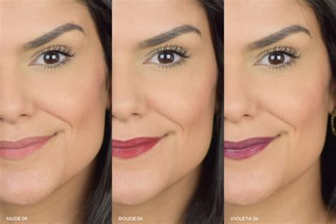 Natura Una Batom Extreme Matific FPS 15 Nude 04 Rouge 04 E Violeta 04