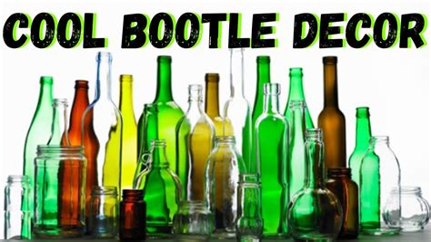 DIY Glass Bottle Decoration Ideas Home Decorating Ideas YouTube