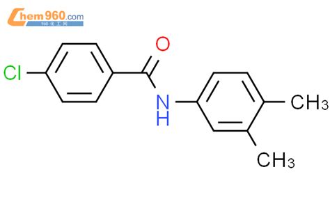 4 Chloro N 3 4 dimethylphenyl benzamideCAS号127292 03 9 960化工网