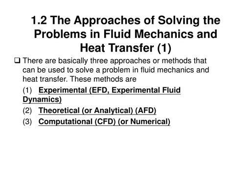 PPT 計算流體力學 Computational Fluid Dynamics CFD PowerPoint Presentation