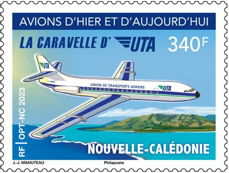 Timbre Nouvelle Calédonie La caravelle d Uta La Poste