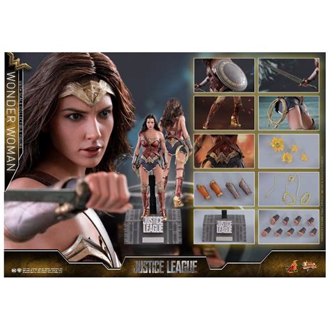 PO Hot Toys MMS450 Justice League 1 6 Scale Wonder Woman