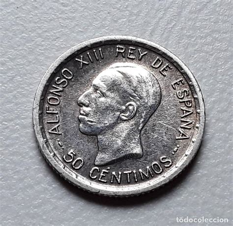 Alfonso xiii 50 céntimos plata 1926 pcs mbc Vendido en Subasta