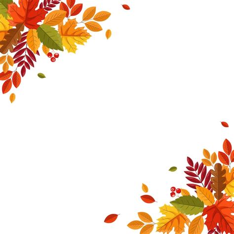 Fall Corners Clip Art Library