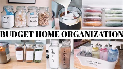 Extreme Budget Home Organization Ideas Clean Declutter And Organize