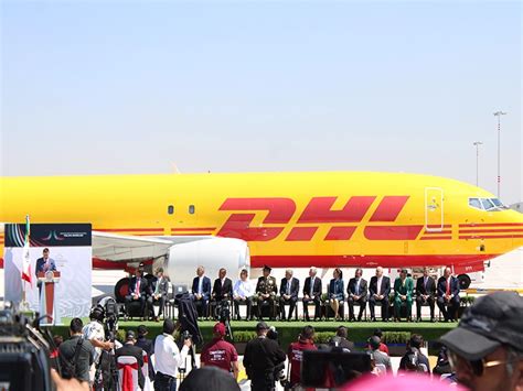 Infotransportes DHL Aterriza Primer Vuelo De Carga En El AIFA