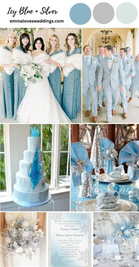 Top 10 Winter Wedding Colors Palette Ideas For 2023 Emma Loves Weddings