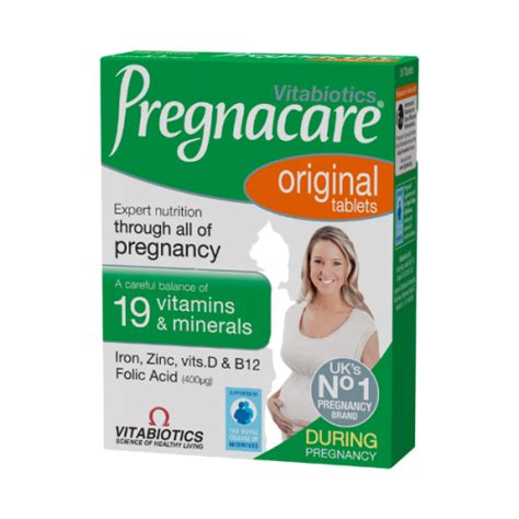 Vitabiotics Pregnacare Original 30 Tabs Bwell Pharmacy