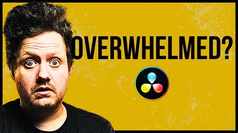 Overwhelmed By Large Projects Try This Davinci Resolve Tutorial