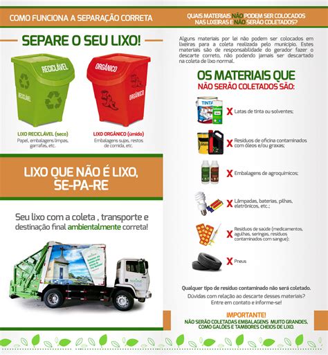 Confira Dicas De Como Separar O Lixo Para Coleta Em Cruz Machado