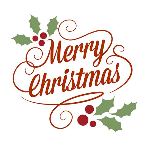 Merry Christmas Tekst PNG Transparent PNG All