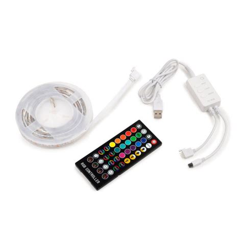 EMUCA Kit de bande LED Octans RGB avec télécommande et contrôle WIF