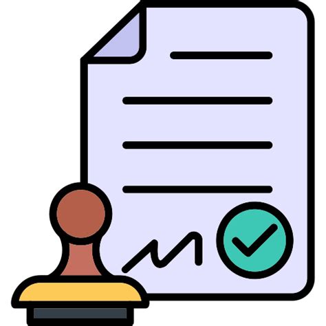 Approval Generic Color Lineal Color Icon
