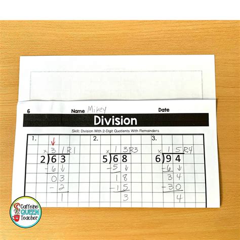 9 Top Tips For Teaching Long Division Caffeine Queen Teacher