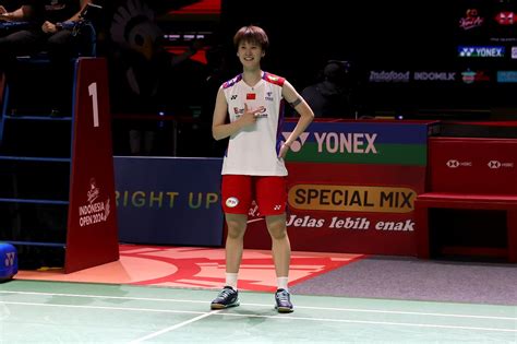 Kapal Api Indonesia Open 2024 Chen Yu Fei Kembali Naik Podium