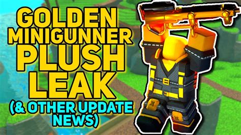 Gold Mini Plush Update Leaks Champion Tag Remake Other Update Leaks