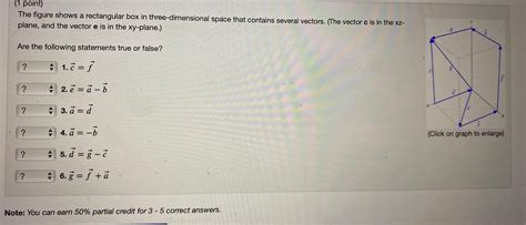 [answered] 1 point the figure shows a rectangular box in three geometry kunduz