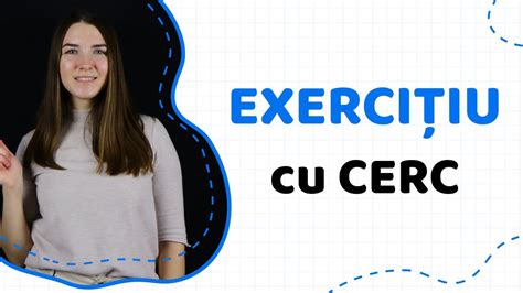 Exercițiu cu cerc Matematica md YouTube