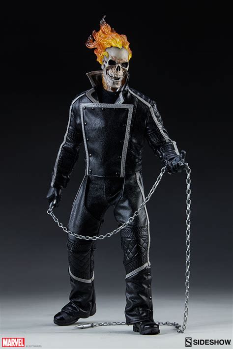Action Figure Motoqueiro Fantasma Ghost Rider Escala Sideshow