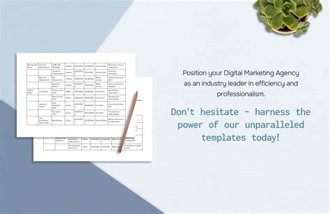 Digital Marketing Agency Mobile App Development Timeline Template In