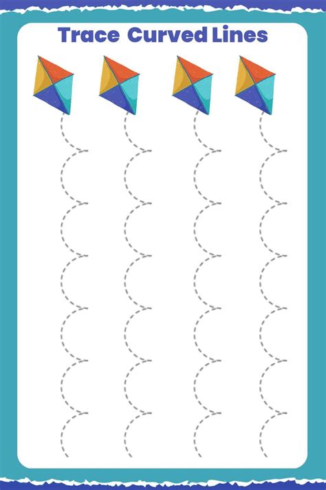 Curved Line Curved Line Design Curve Lines Worksheet Curve Lines