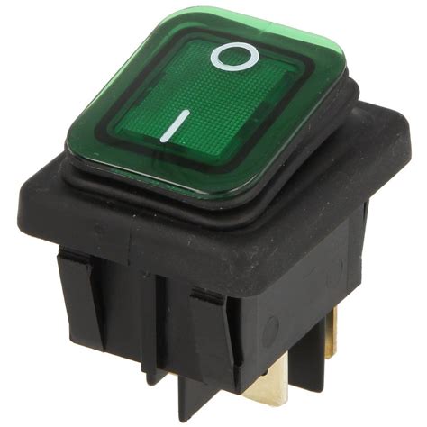 Inter a bascule étanche IP 67 16 A 250 VAC Code IB 085