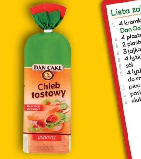 Chleb Tostowy Dan Cake Promocja Groszek Ding Pl