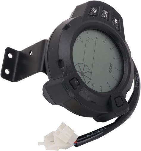 Compteur De Vitesse Universel 10000 RMP 7 Couleurs LCD Pour Moto Yamaha