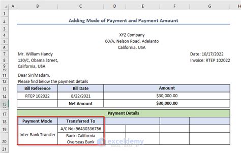 How To Create A Payment Advice Template In Excel With Easy Steps