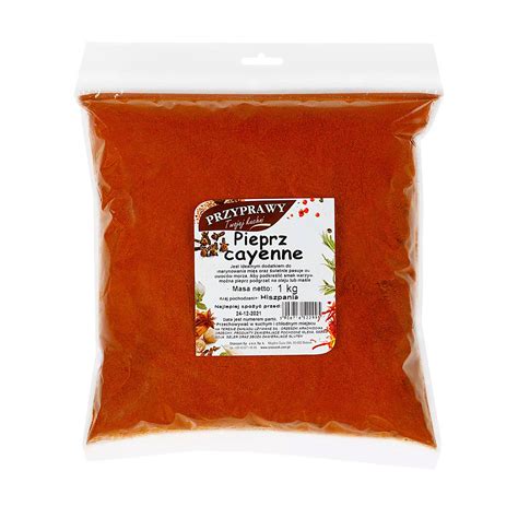 Pieprz Cayenne Przyprawy Twojej Kuchni 1 Kg Przyprawy Twojej Kuchni