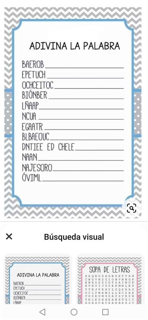 Pin De Ana Lembides En Cars En 2024 Crucigrama Para Baby Shower