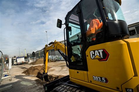 303 5 CR Mini Hydraulic Excavator Altorfer Cat