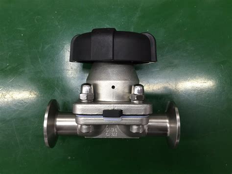CE ISO9001 FDA API Dnv Kt OEM Pneumatic Clamped Diaphragm Valve