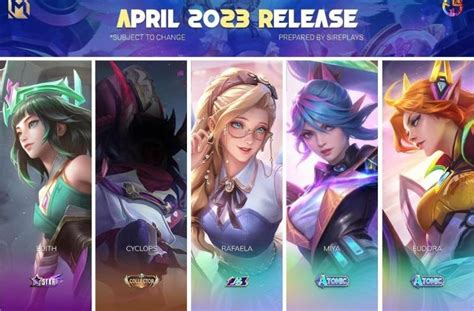 Kapan Skin Mobile Legends Terbaru Rilis April 2023 TrendRadars Indonesia