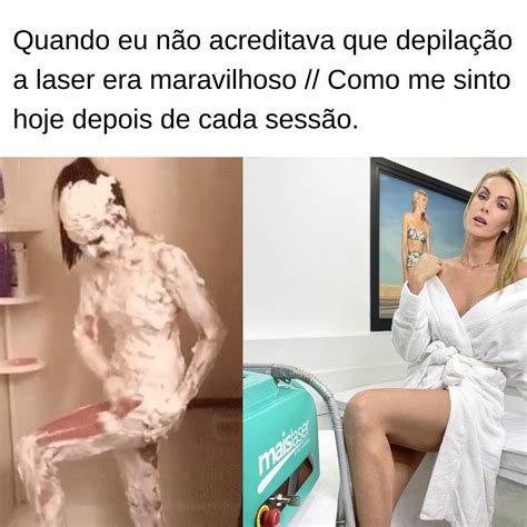 Quando eu não acreditava que depilação a laser era maravilhoso Como