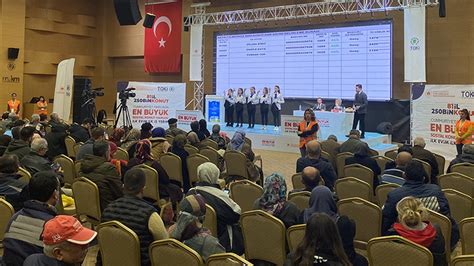 İlk Evim İlk İş Yerim projesinde 64 ilin kuraları tamamlandı